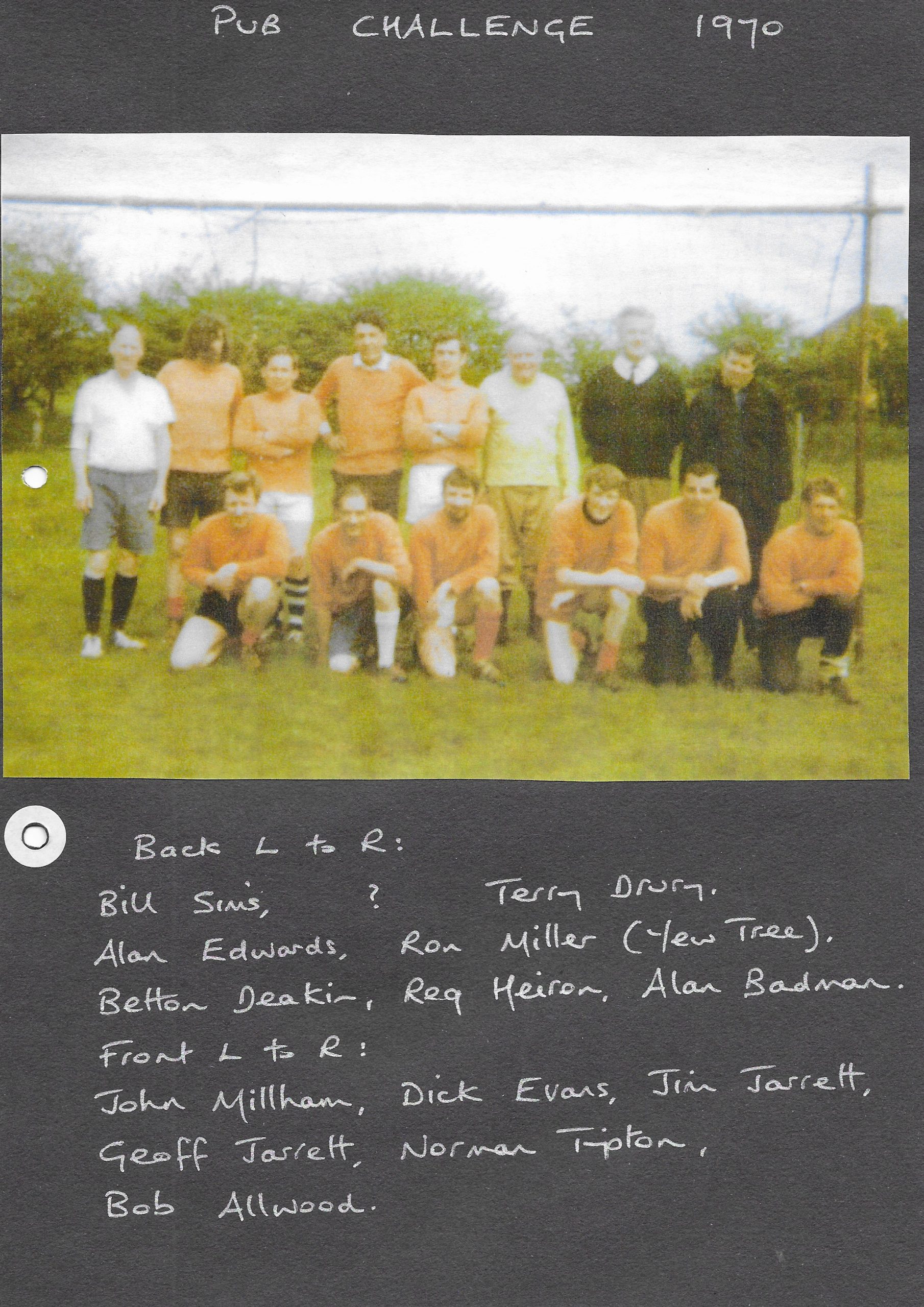 All Stretton Football Club – All Stretton History Society