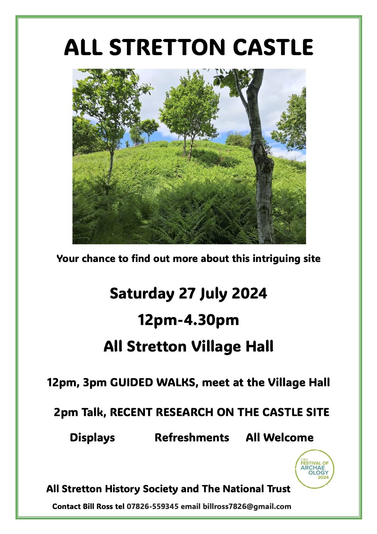 Latest News – All Stretton History Society